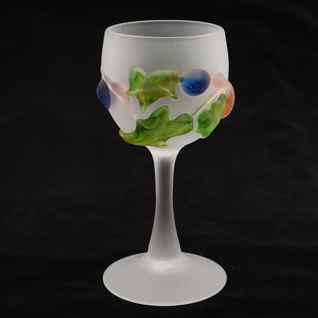 CHRISTOPHER RAMSAY. Wine glass, Johansfors, signed. Glass - Other ...