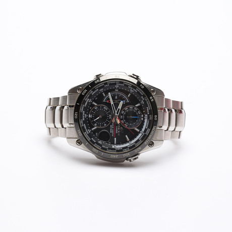 HERRARMBANDSUR, Casio, Edifice, Thin Chronograph, Wave Ceptor, WR 100m ...