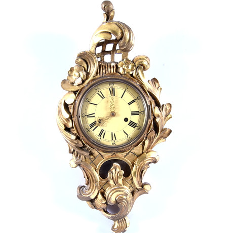 PENDULUM, gilt, Rococo style, 20th century. Clocks & Watches - Wall ...