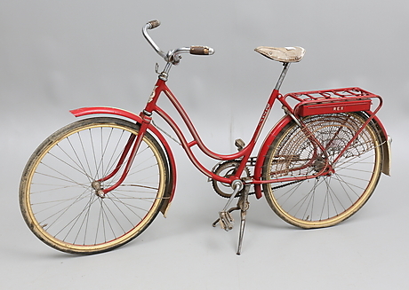 DAMCYKEL, 26", REX, 1900-talets mitt. Fordon, Båtar & Delar - Cyklar ...