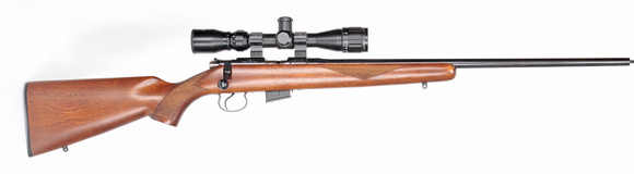 314. GUN, Czech, Repeter, make CZ, model 452-2E ZKM, caliber .22WM, acc ...