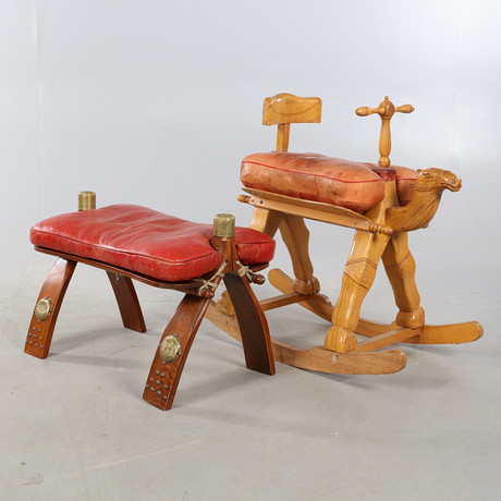 CAMEL POOL and ROCKING HORSE. Furniture - Other - Auctionet