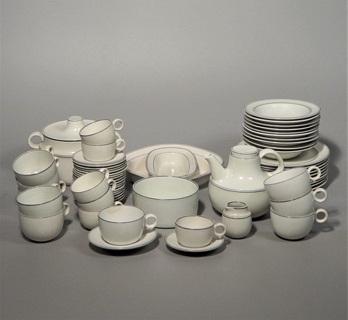 GESCHIRRTEILE, Steinzeug, "Birka", Stig Lindberg, Gustavsberg ...