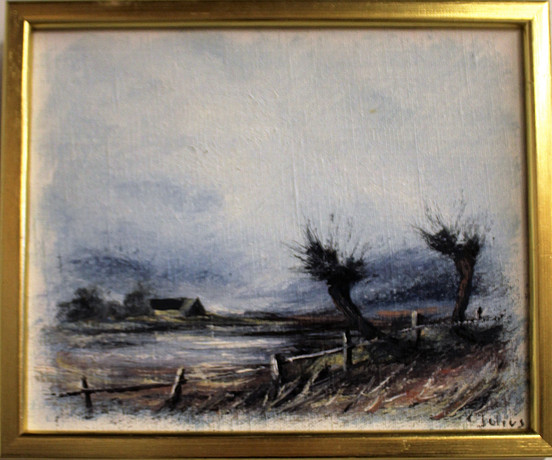 CARL JULIUS. PAINTING. Art - Paintings - Auctionet
