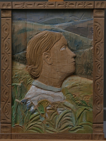 HELMER TELEMAN. RELIEF, wood, signed, 20th century. Art - Other - Auctionet