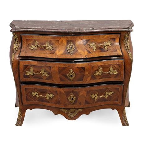 Chest of drawers, 18th century, Stockholm rococo work. Furniture ...
