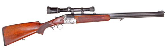 480. DOUBLE BUNKER, German, Single shot, make Rottweil, model 85DB ...