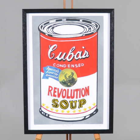ALFREDO MANZO CEDEÑO. Cuba's Soup Homage to Andy Warhol. Art ...