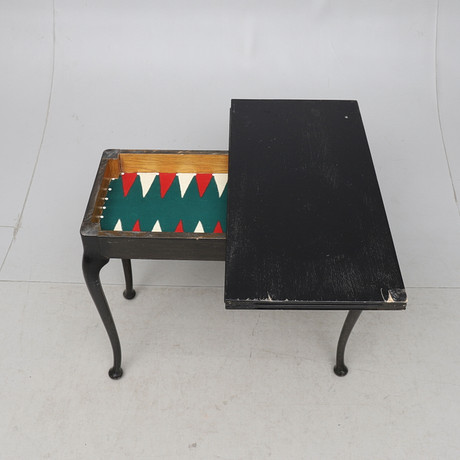 GAME TABLE, late baroque style, early 20th century. Furniture - Tables ...