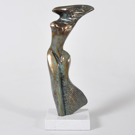 STAN WYS, sculpture, patinated bronze. Art - Sculptures & Bronzes ...