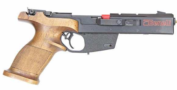 93. PISTOLA, Italiana, Semiautomática, marca Benelli, modelo MP 95 E ...