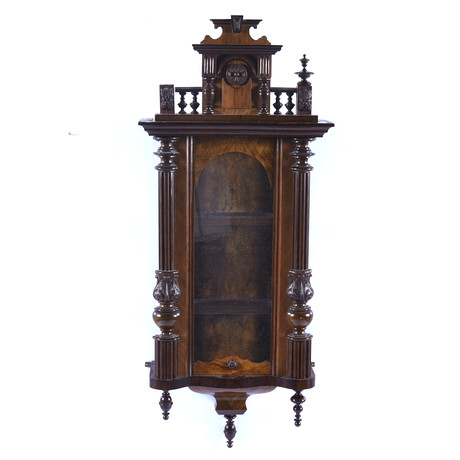 VÄGGHYLLA, omgjord från väggur, 1900-tal. Klockor & Ur - Väggur - Auctionet