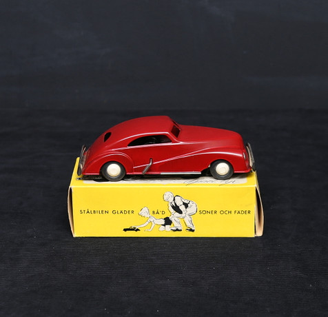 LEKSAKSBIL, plåt, "Stålbilen", Sport-lyx, Enwex, Sverige, 1900-tal ...