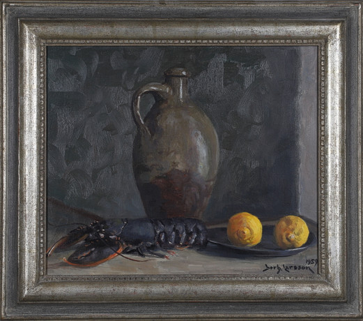 HERBERT LARSSON. oil on canvas, signed and dated 1959. Art - Paintings ...