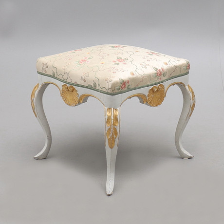 STOOL, ROCOCO STYLE, FIRST PART OF THE 20TH CENTURY. Furniture ...