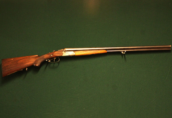 H. BURGSMÜLLER & SÖHNE. Drilling cal. 16/65 & 8x57R #2238. Licence ...