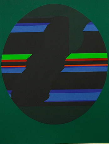 NILS KÖLARE. Lithography, Abstract, signed and numbered. Art ...