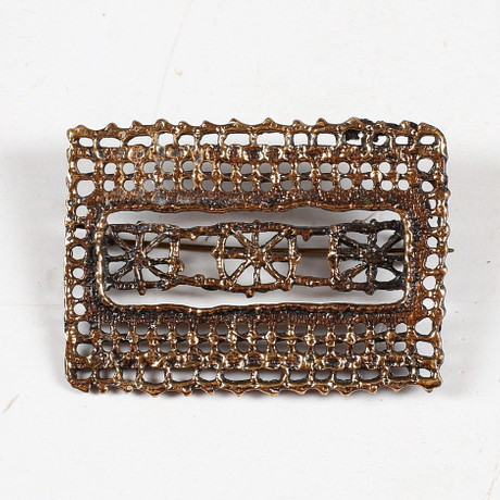 BROOCH, bronze, Pentti Sarpaneva, Finland. Jewellery & Gemstones ...