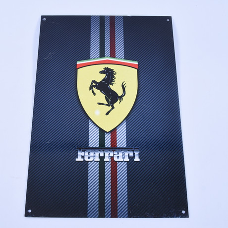 TIN SIGN, Ferrari. Miscellaneous - Miscellaneous - Auctionet