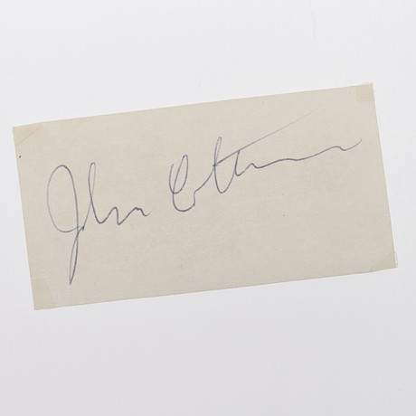 AUTOGRAPH. Jazz musician John Coltrane 1926-1967. Books, Maps ...
