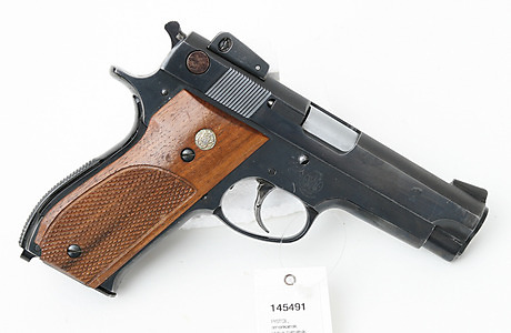 (308) PISTOL, American, Semi-automatic, made by Smith & Wesson, model ...
