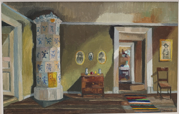 HARRY WICHMANN. "Salen", oil on canvas, signed. Art - Paintings - Auctionet