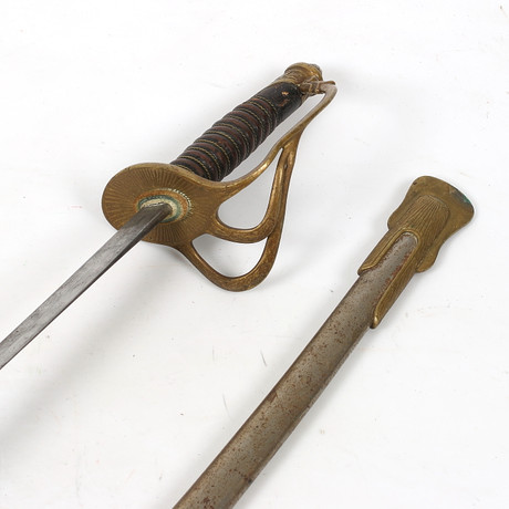 SABEL, m/1860, för kavalleriet, Ames Sword, Chicopee, Massachusetts ...