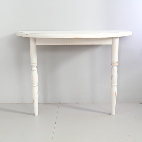 HALF-CRESCENT TABLE, first half of the 20th century. Furniture - Tables ...