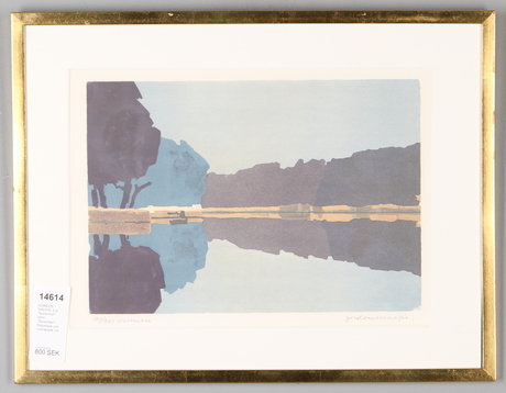 GORDON MACFIE. 2 st. "November" samt "December". Signerade och ...