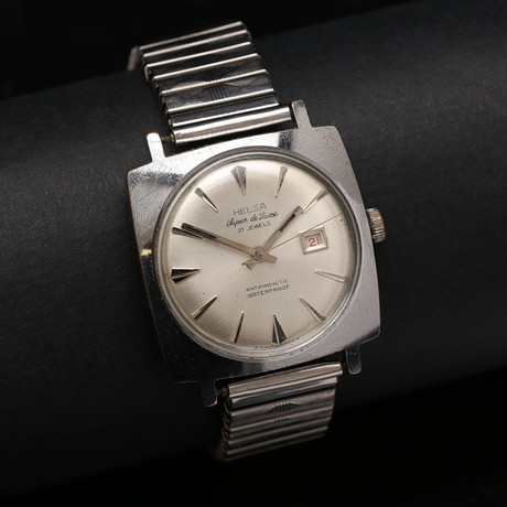HELSA SUPER DE LUXE, wristwatch, automatic, 1970s. Clocks & Watches ...