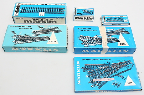 MARKLINE REAL PARTS (6) In original boxes. Toys - Auctionet