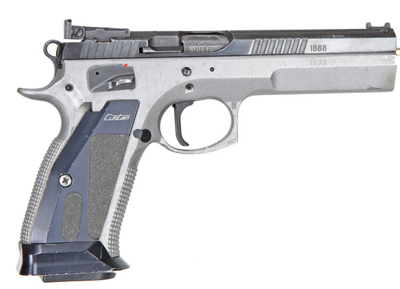 196. PISTOL, Czech, Semi-automatic, make CZ, model 75 ST IPSC, caliber ...