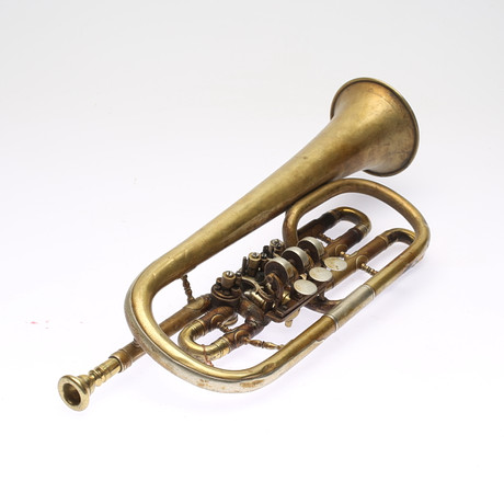 CORNETT, brass, 20th century. Miscellaneous - Musical instruments ...