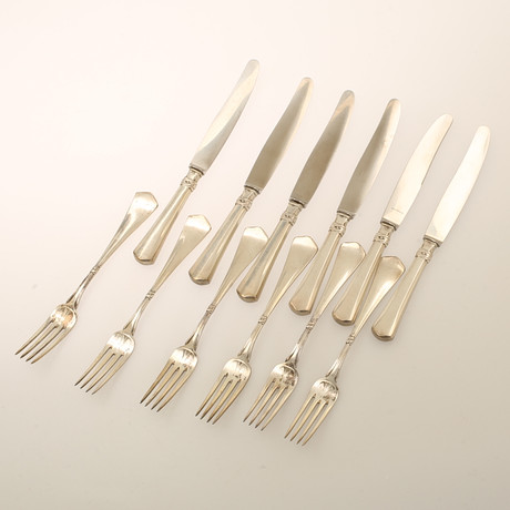BESTICKDELAR, 12 delar, silver. Silver & Metall - Silver - Auctionet