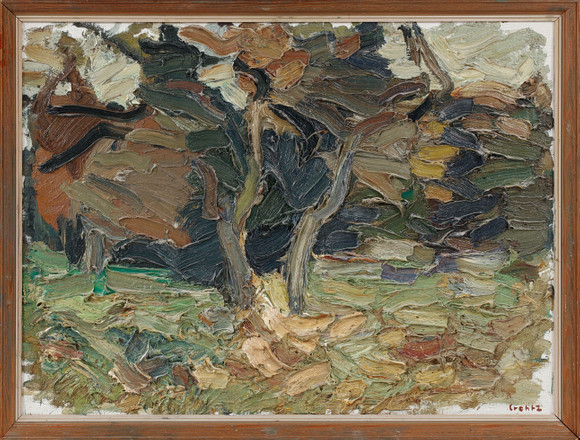 BENGT CRANTZ. Landscape, oil on canvas, signed. Art - Paintings - Auctionet