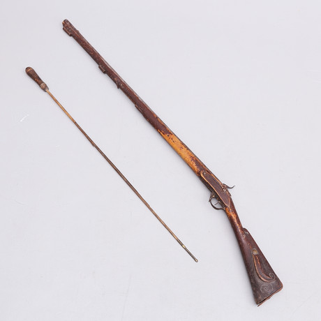 GUN, Germany, 18th century, converted 19th century. Weapons & Militaria ...
