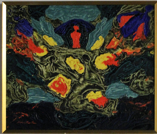 NILS-MARTIN. OIL on Board, signed. Art - Paintings - Auctionet