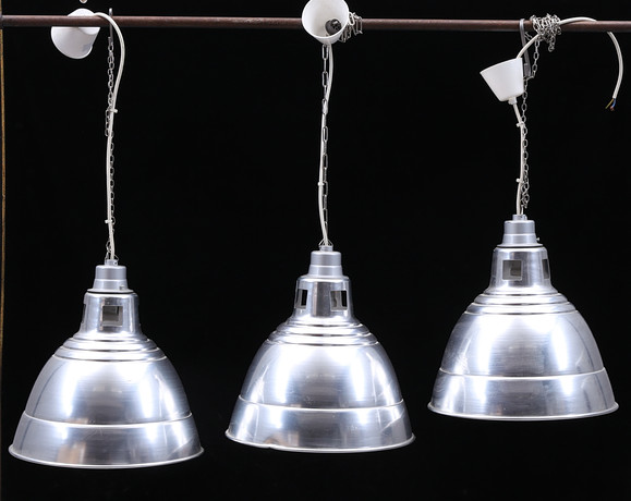 CEILING LAMPS, 3 pcs, industrial-style, 2000s. Lighting & Lamps ...