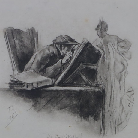 ROPS, FÉLICIEN. ”De Castitate! /Le Traité de la Chasteté”. Konst ...