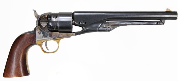 270. REVOLVER, Belga, Single Action, modelo 1860 Army, calibre .44 ...