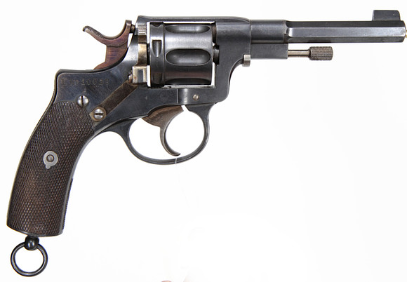 211. REVOLVER, Swedish, Double Action, make Husqvarna, model 1887 ...