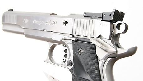 PISTOL, German, Semi-automatic, made by KPS, model Omega-Match, caliber ...