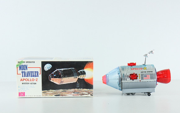 TOY, "Moon Traveler Apollo Z", lithographed plate, circa 1960s. Toys ...