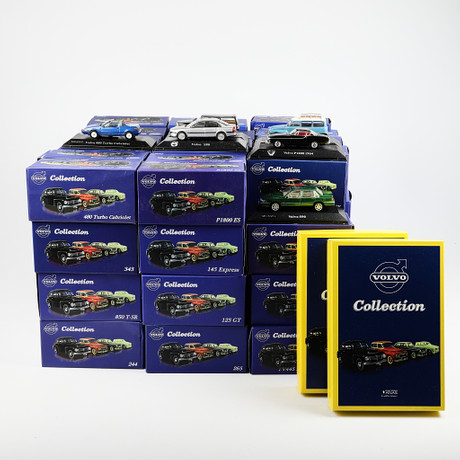 MODEL CARS, 72 pieces, Volvo, Editions Atlas Collection. Toys - Auctionet