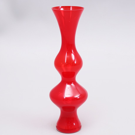 FLOOR VASE, glass, Terence Conran for Habitat, England. Glass - Other ...