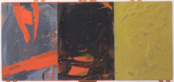 LARS RYLANDER. Olja på trä. Konst - Måleri - Auctionet