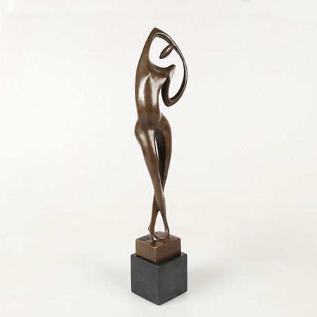 MAX MILO. EFTER. Modell, brons, signerad Milo. Konst - Skulptur - Auctionet