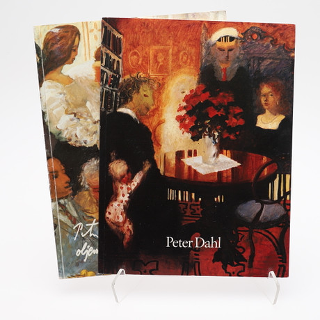 DOS OBRAS DE PETER DAHL CON DEDICATORIAS Y LITOGRAFÍAS ORIGINALES ...