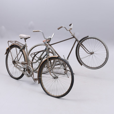 CYKLAR, 2 st, Monark, 28", 1946, renoveringsobjekt. Fordon, Båtar ...