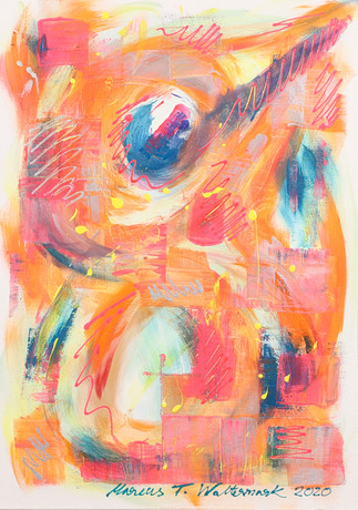 MARCUS WALTERMARK. "Little cutiepie", oil on canvas, signed 2020. Art ...